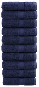 Prémiové mycí utěrky SOLUND 10 ks tmavě modré 30x30 cm 600 g/m² 137253