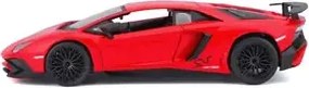 Bburago Plus Lamborghini Aventador LP 750-4 SV Red / měřítko 1:24