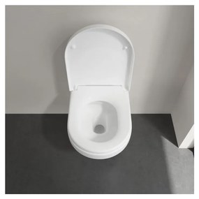 Villeroy & Boch Villeroy &amp; Boch ARCHITECTURA - WC mísa bezrámová, 530x370 mm, závěsný model, DirectFlush, bílá alpin 5684R001