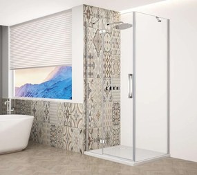 Gelco Trinity - Sprchový kout 100x90 cm, levé, čiré sklo/chrom GT5690-10CL-CH