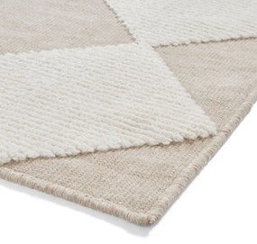 Bílo-béžový pratelný koberec 160x230 cm Lyna Beige&amp;White – Think Rugs