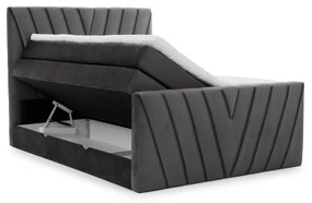 Dvojlůžko boxspring CANDICE - Savoi 100 - 140x200cm