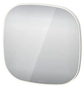 Duravit Zencha - Zrcadlo s osvětlením na senzorový spínač, 700x700x50 mm, ZE7056000000000
