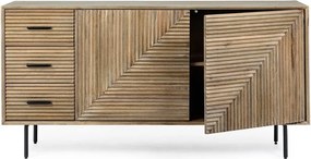 Komoda z mangového dřeva v přírodní barvě 160x83x40 cm Darsey – Bizzotto