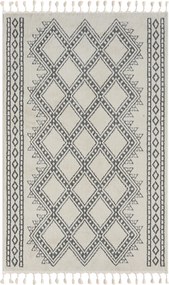 My Flair, Kusový koberec Moroccan Delight weiß, 200x290, černobílá, ložnice