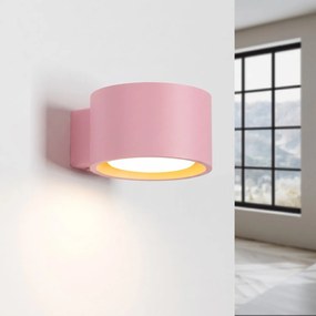 Sollux Lighting Nástěnné svítidlo MODO 1 růžové GX53