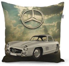 Sablio Polštář Mercedes-Benz 300 SL Na silnici - 60x60 cm