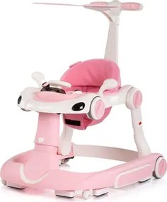 CHIPOLINO Chodítko interaktivní Happy Walker 5v1 Pink / do 12 kg / od