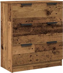 Příborníky 3 ks old wood 60 x 30 x 70 cm kompozitní dřevo 3329225