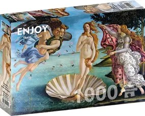 ENJOY Puzzle Sandro Botticelli: Zrození Venuše / 1000 dílků / od 14 le