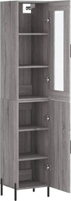 Skříň highboard šedá sonoma 34,5 x 34 x 180 cm kompozitní dřevo 3199183