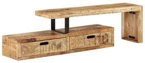 TV stolek masivní mangovníkové dřevo - Default Title