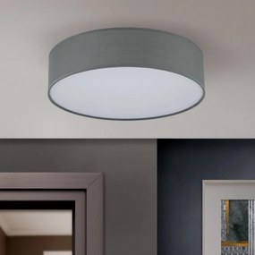 Orion DL7-617/3Grau Stropní svítidlo SEDA šedé, průměr 40cm