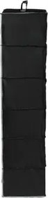 Compactor URBAN 30 x 30 x 128 cm – 6 polic - černá / Závěsný organizér