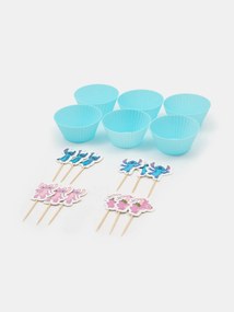 Sinsay - Sada na cupcakes 18 kusů Stitch - vícebarevná
