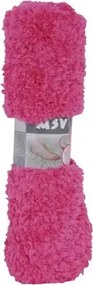 MSV MICROFIBER růžová / Koupelnová předložka / 50 x 70 cm / polyester