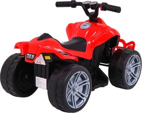 Ramiz Čtyřkolka Little Monster na baterie pro nejmenší červená + pohon 25W