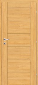 Classen Tosca Interiérové dveře rámové, 70P, 746 × 1985 mm, fólie, pravé, dub olejovaný, plné