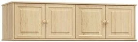 Dřevěný nástavec na šatní skříň N4 160 z masivu borovice jandre