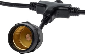 LED světelný řetěz Basic1, 15m, (bez žárovek), b