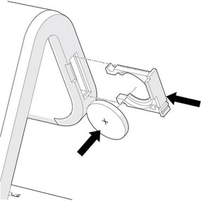 Nedis WCACQ10W1WT - LED RGB Budík s bezdrátovou nabíječkou LED/10W/5V bílá