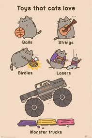 Postershop Plakát - Pusheen (Toys For Cats)
