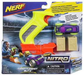Herní set nerf nitro throttleshot blizt – žlutý