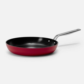 Fabini Pánev Meda 4.0, ø 30 cm - Nepřilnavá pánev s keramickým povrchem bez poklice, vínová / 2. jakost