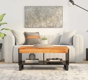vidaXL Konferenční stolek 90 x 50 x 40 cm masivní mangovníkové dřevo [352870] Barva: Hnědá