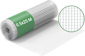 Pletivo pro chov zvířat Wiltec – 50 cm, 25 m, 0,7 mm (62470)