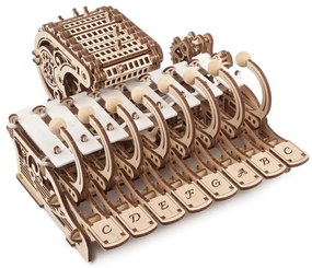 Ugears 3D dřevěné mechanické puzzle Programovatelná celesta