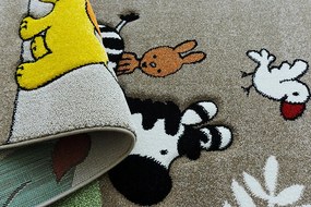 Berfin Dywany Dětský kusový koberec Smart Kids 22310 Beige - 160x230 cm