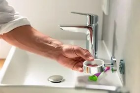Grohe QuickFix Start - Dávkovač mýdla s držákem sklo/chrom