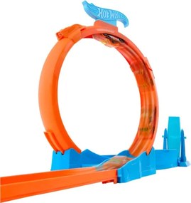 Stavebnice Hot Wheels Track Creator Triple Looping Set Mattel JDW39
