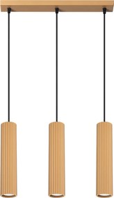 Sollux Lighting Závěsné svítidlo KARBON 3L zlaté