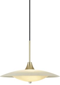 Závěsná lampa Baroni mosazná Rozměry: Ø  46 cm, výška 28 cm