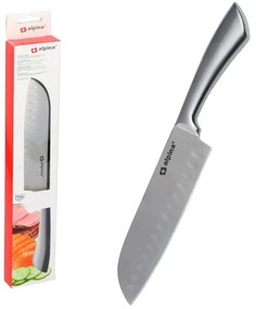 Nerezový nůž Alpina Santoku 31,5 cm - Japonský nůž s perfektním řezem