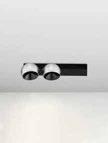 LED stmívatelné nikl moderní stropní svítidlo Lusa