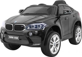 Ramiz Dětské elektrické autíčko BMW X6M lakované - černé SUV + dálkové ovládání