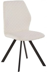 Danish style Jídelní židle Versea (SET 2ks), bílá