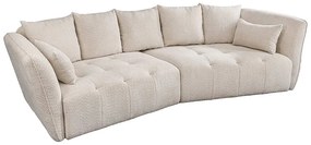 Designová sedačka Wellington 295 cm béžová