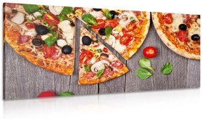 Obraz pizza - 120x60 cm