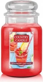 Strawberry Lemonade Country Candle – velká svíčka – 2 knoty