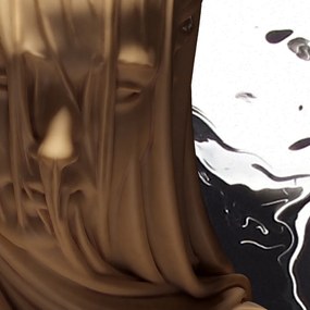 Malvis ® Tapeta Madona busta přiblížená Vel. (šířka x výška): 432 x 290 cm
