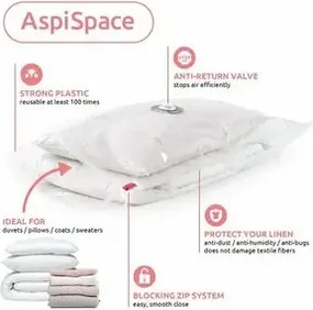 Compactor Bag Aspispace 1x M 70 litrů + 1x L 120 litrů 2ks / Sada vaku