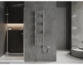Mexen Eros, elektrické topné těleso 1200x300 mm + topná tyč 300 W, chromová, W112-1200-318-2300-01
