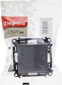Legrand Valena LIFE vypínač č.6 schodišťový hliník 752306