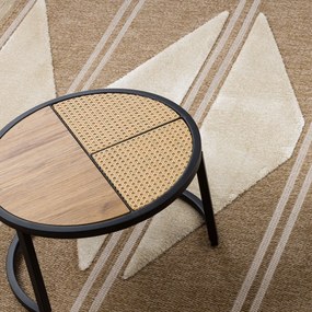 Dywany Łuszczów, Kusový koberec Spark 0698A beige/cream, 80x150, béžová, chodba / předsíň