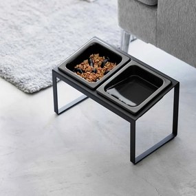 Keramický set misek s podstavcem pro domácího mazlíčka Nooks – YAMAZAKI