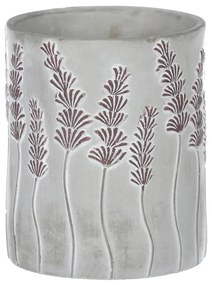 Váza betonová - motiv levandule GD631